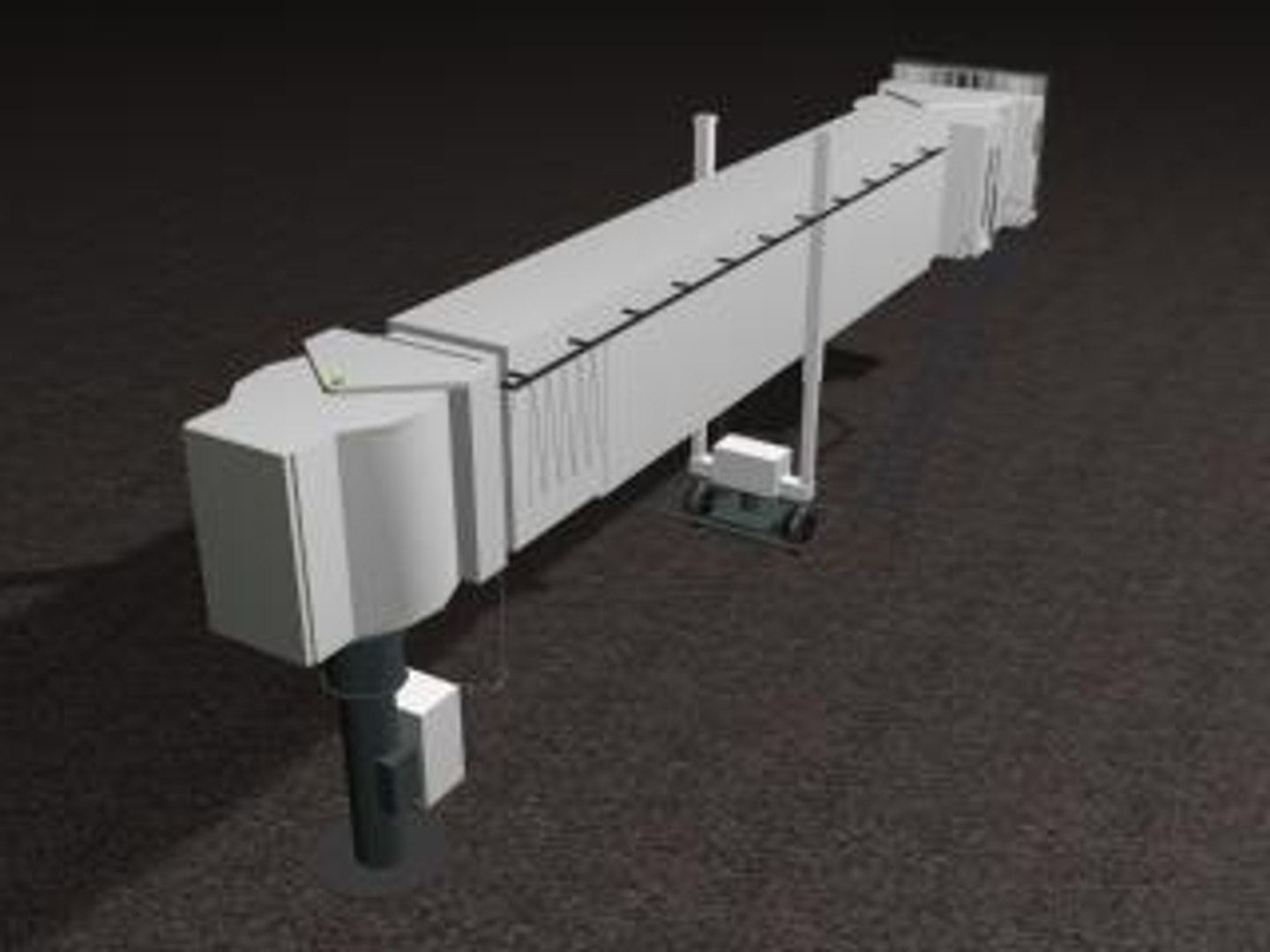 Airport Jetway 3d Model