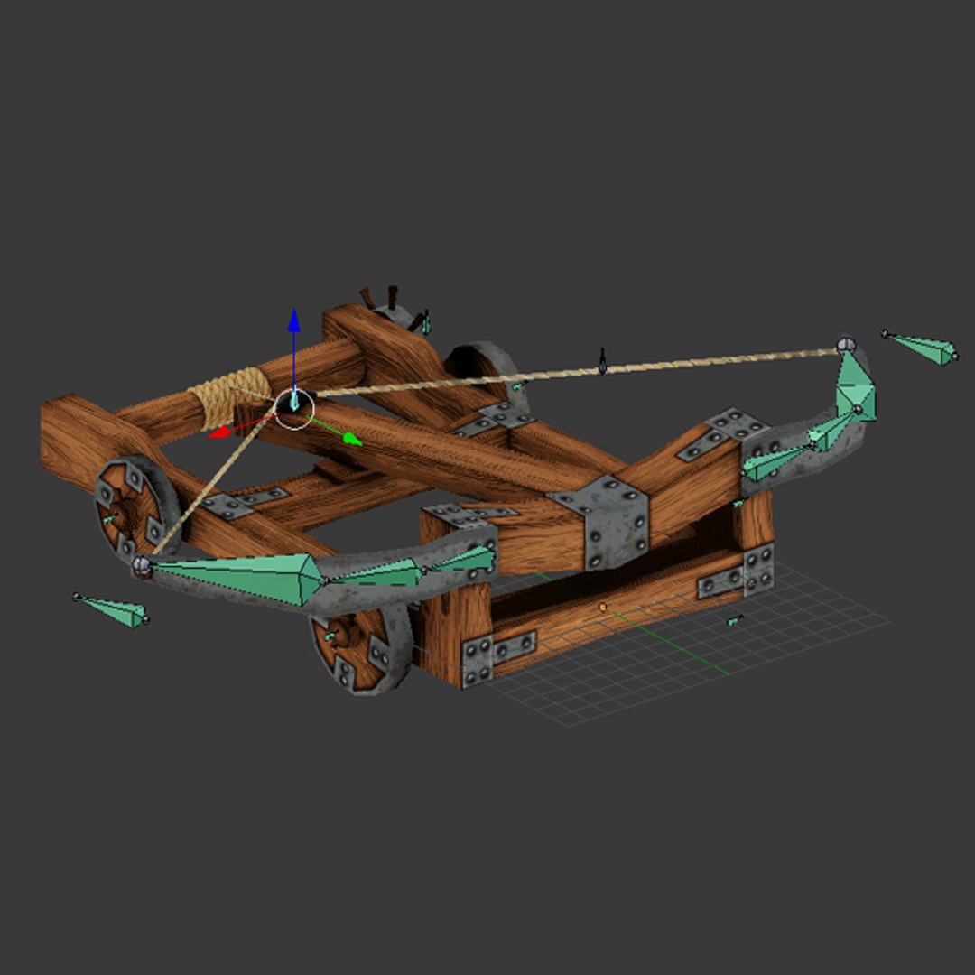 Ballista Weapon 3D Model - TurboSquid 1493641