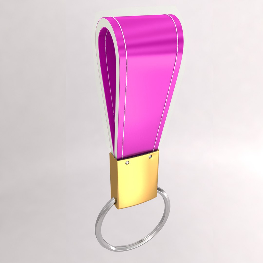 keychain color 3d model