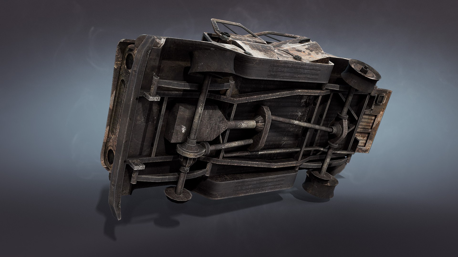 3D UAZ-3151 Burnt - TurboSquid 1737475