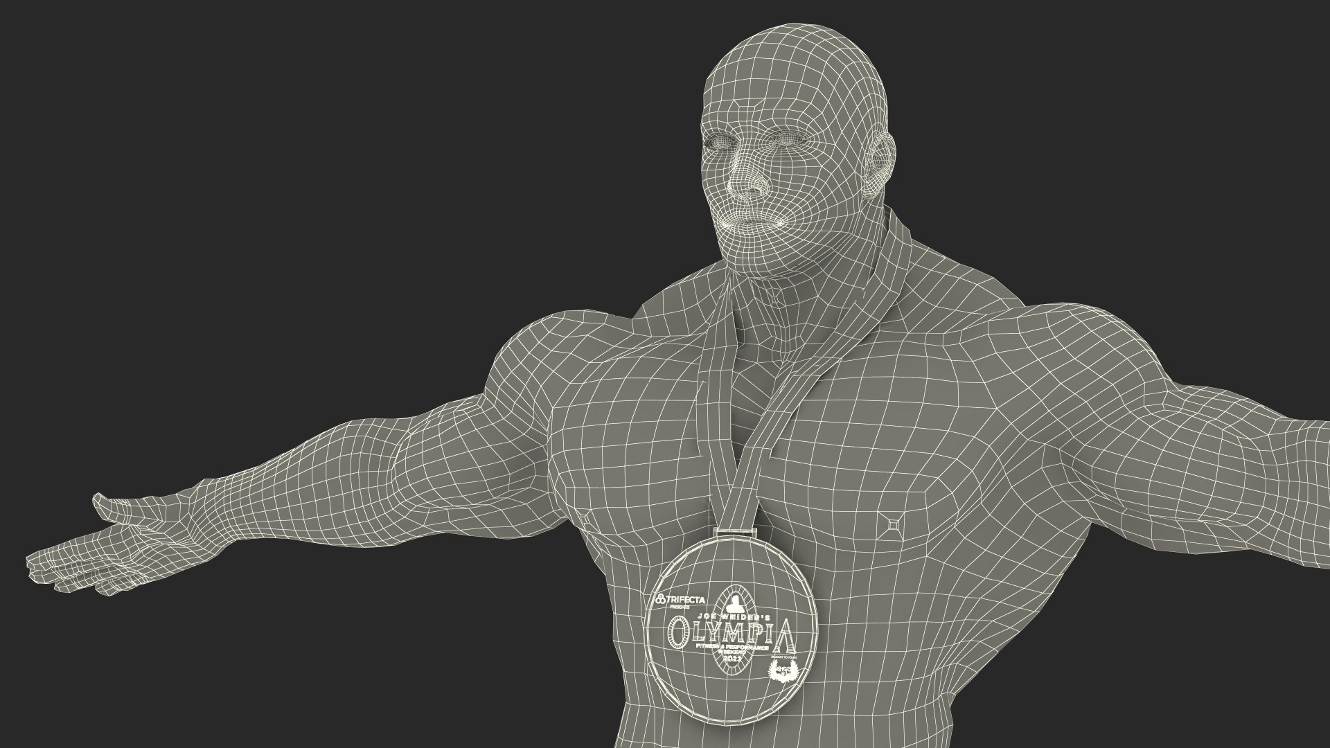 3D Champion Afro American Bodybuilder Man Rigged For Maya - TurboSquid ...