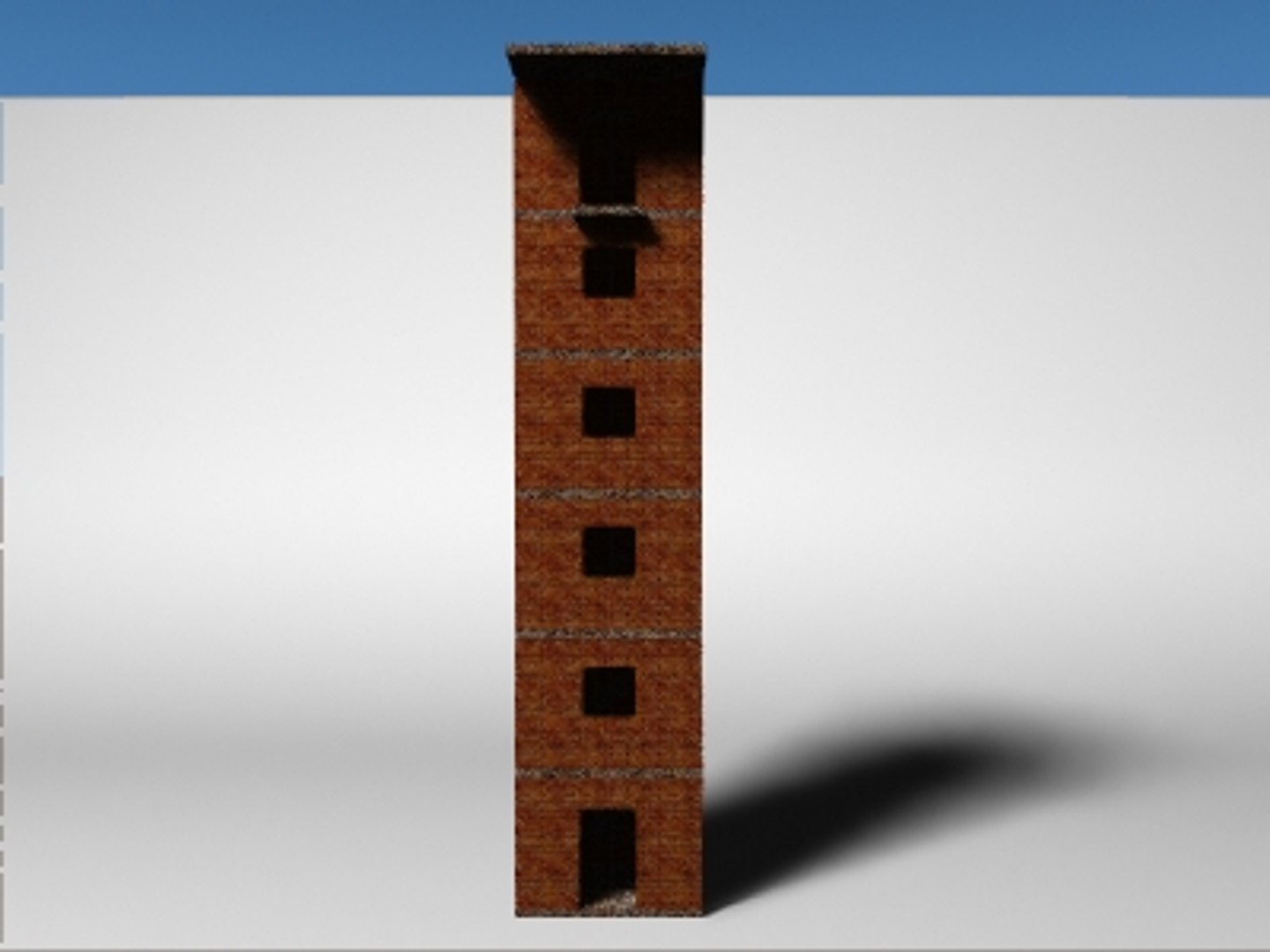 3d Model Tower Drill