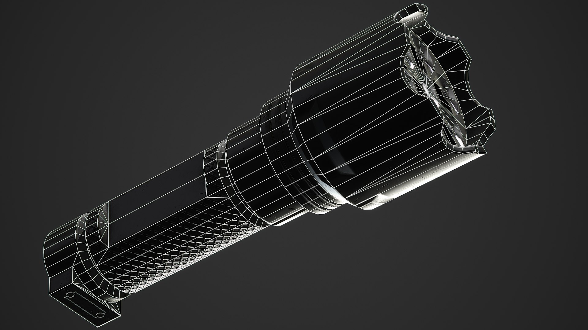 3D Realistic Flashlight - PBR Low Poly - TurboSquid 2033466