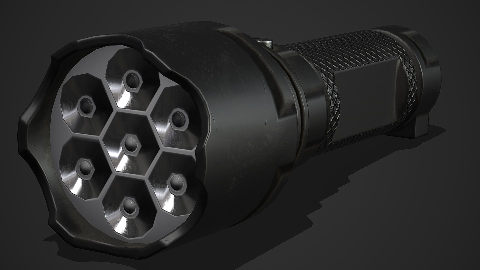3D Realistic Flashlight - PBR Low Poly - TurboSquid 2033466