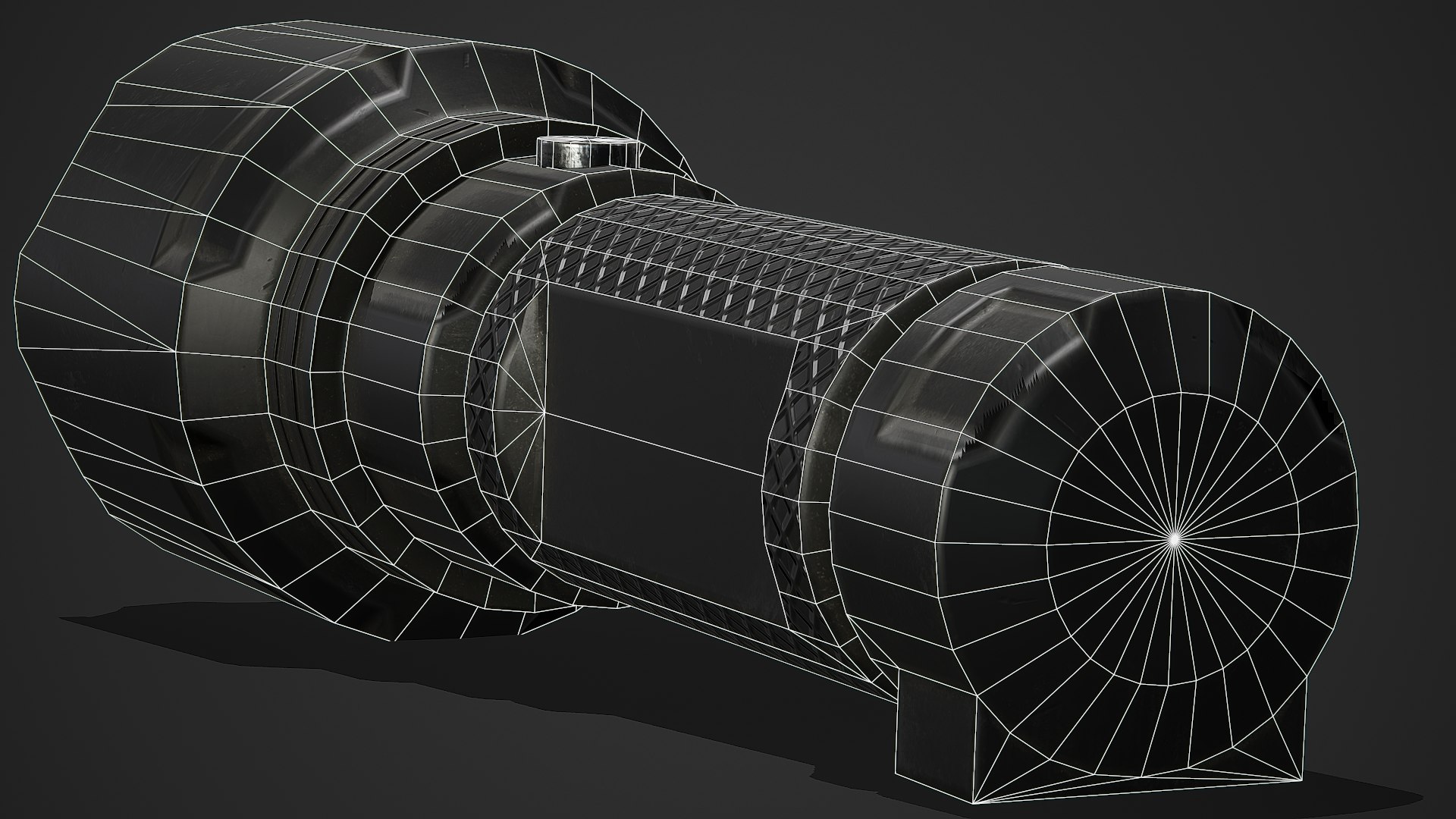 3D Realistic Flashlight - PBR Low Poly - TurboSquid 2033466