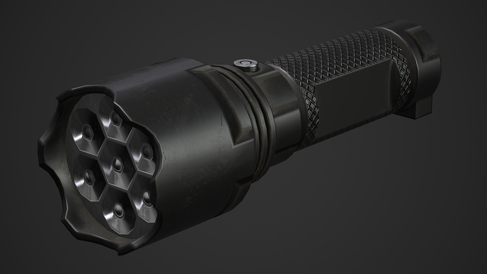 3D Realistic Flashlight - PBR Low Poly - TurboSquid 2033466