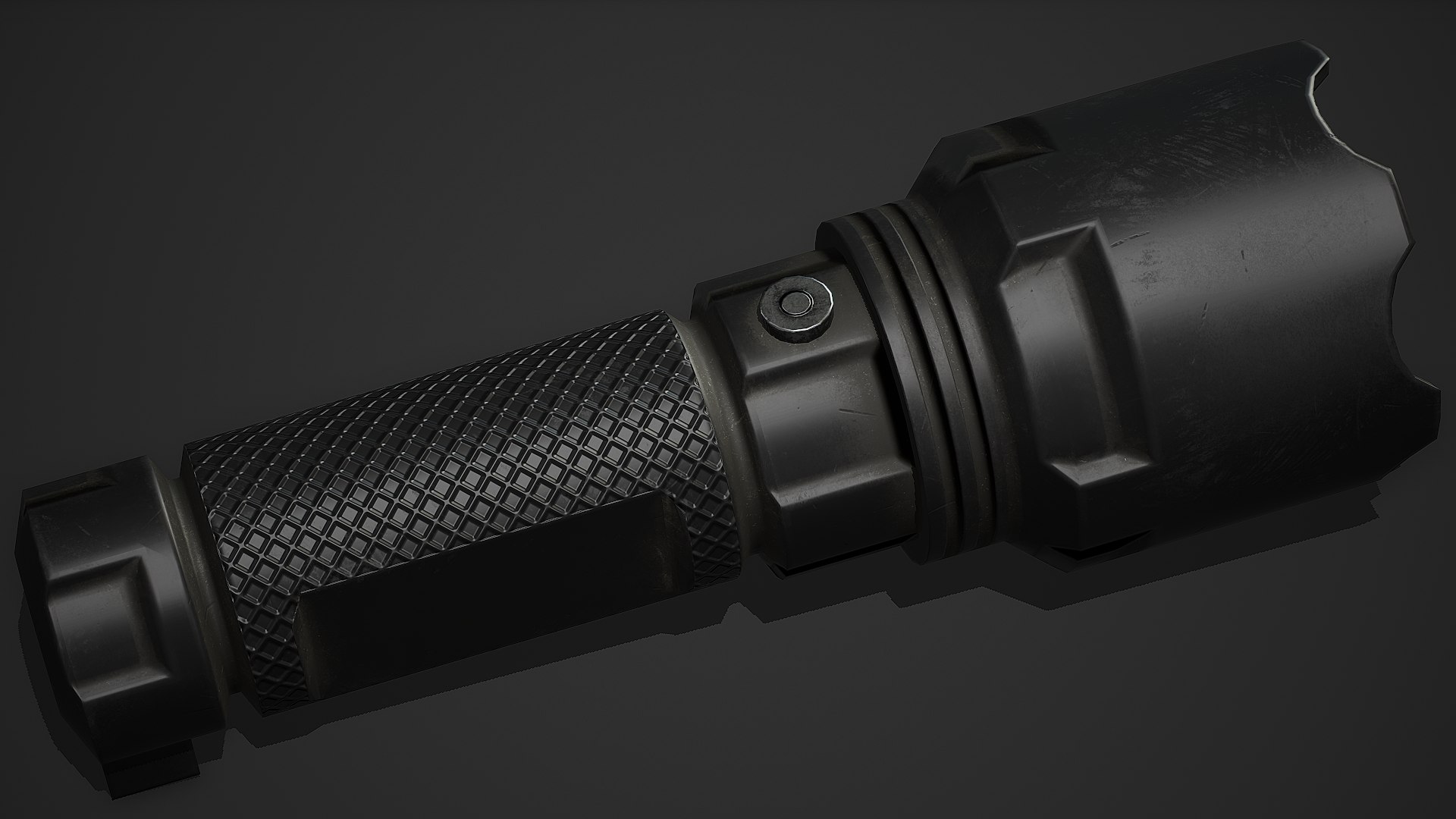 3D Realistic Flashlight - PBR Low Poly - TurboSquid 2033466