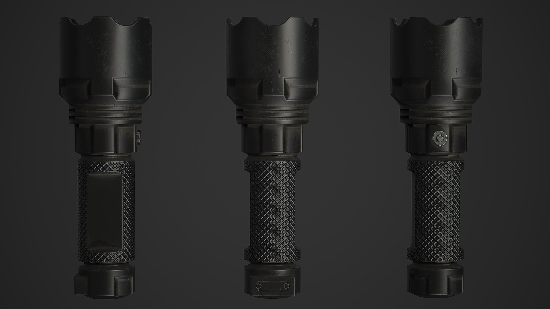 3D Realistic Flashlight - PBR Low Poly - TurboSquid 2033466