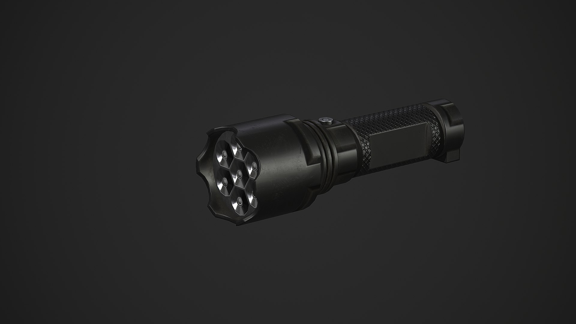 3D Realistic Flashlight - PBR Low Poly - TurboSquid 2033466