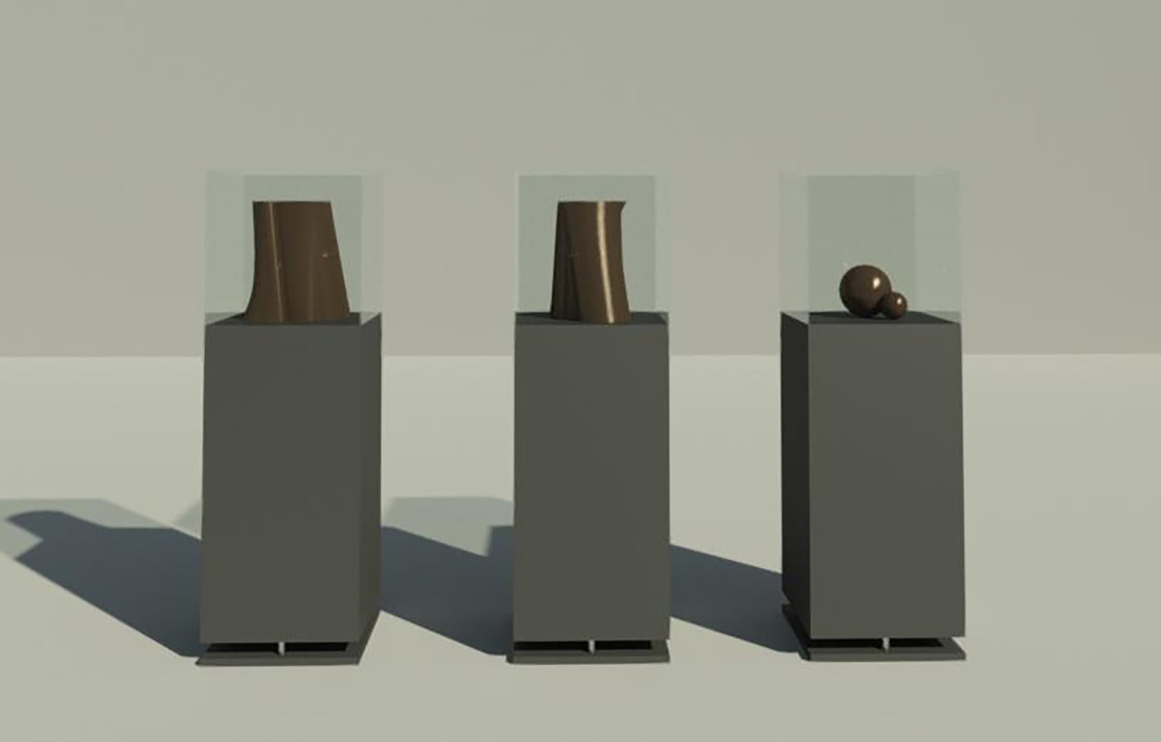 Museum Sculpture Base 3D Model - TurboSquid 2152324