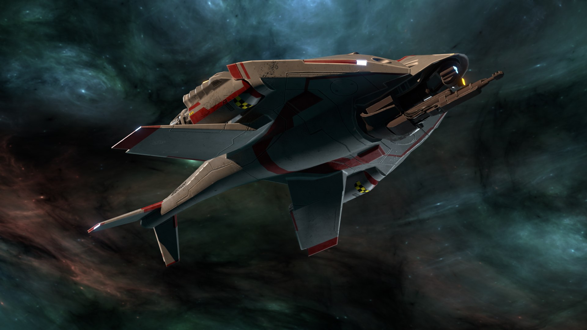 3D Space Fighter Model - TurboSquid 1740435