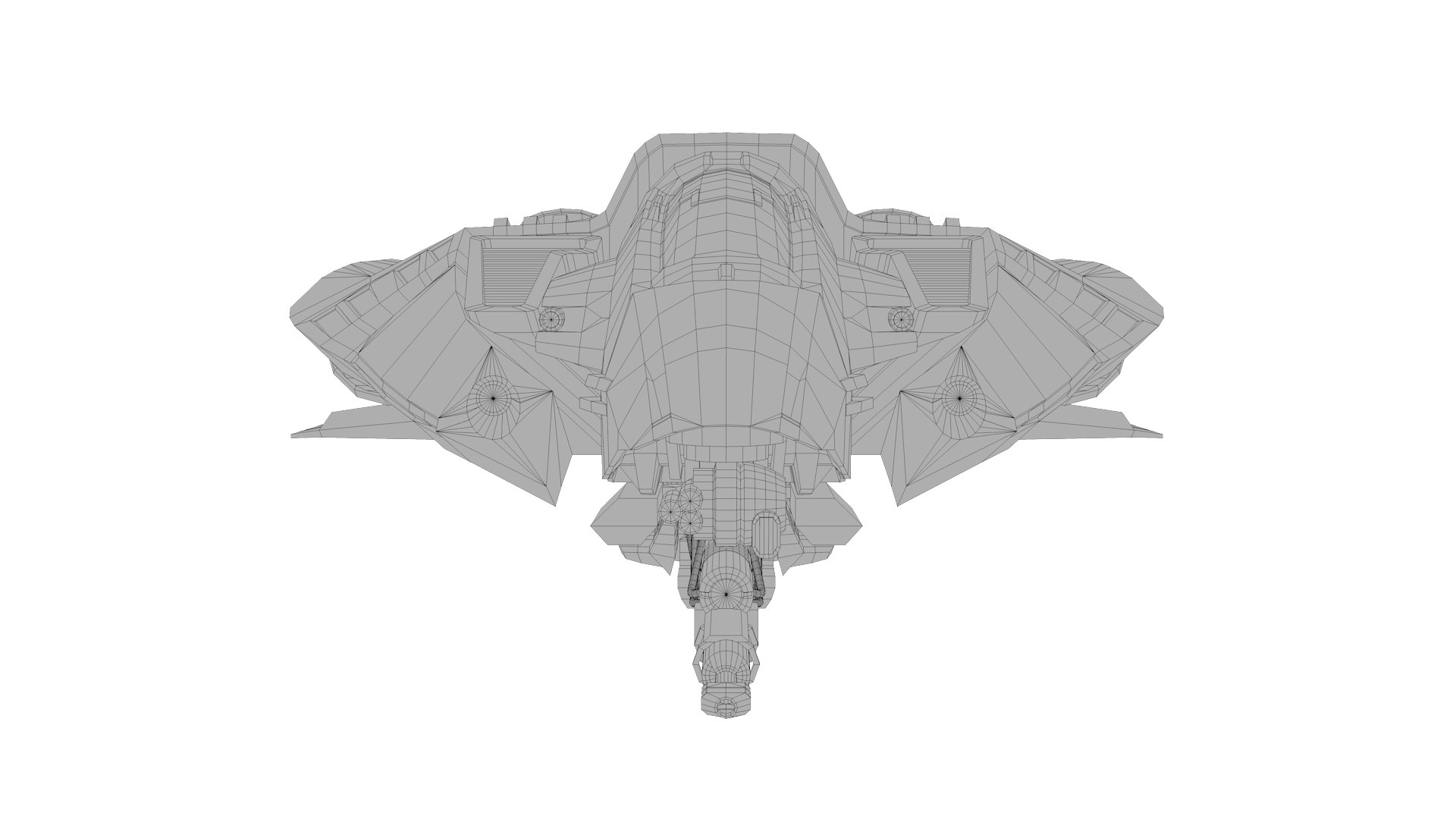3D Space Fighter Model - TurboSquid 1740435
