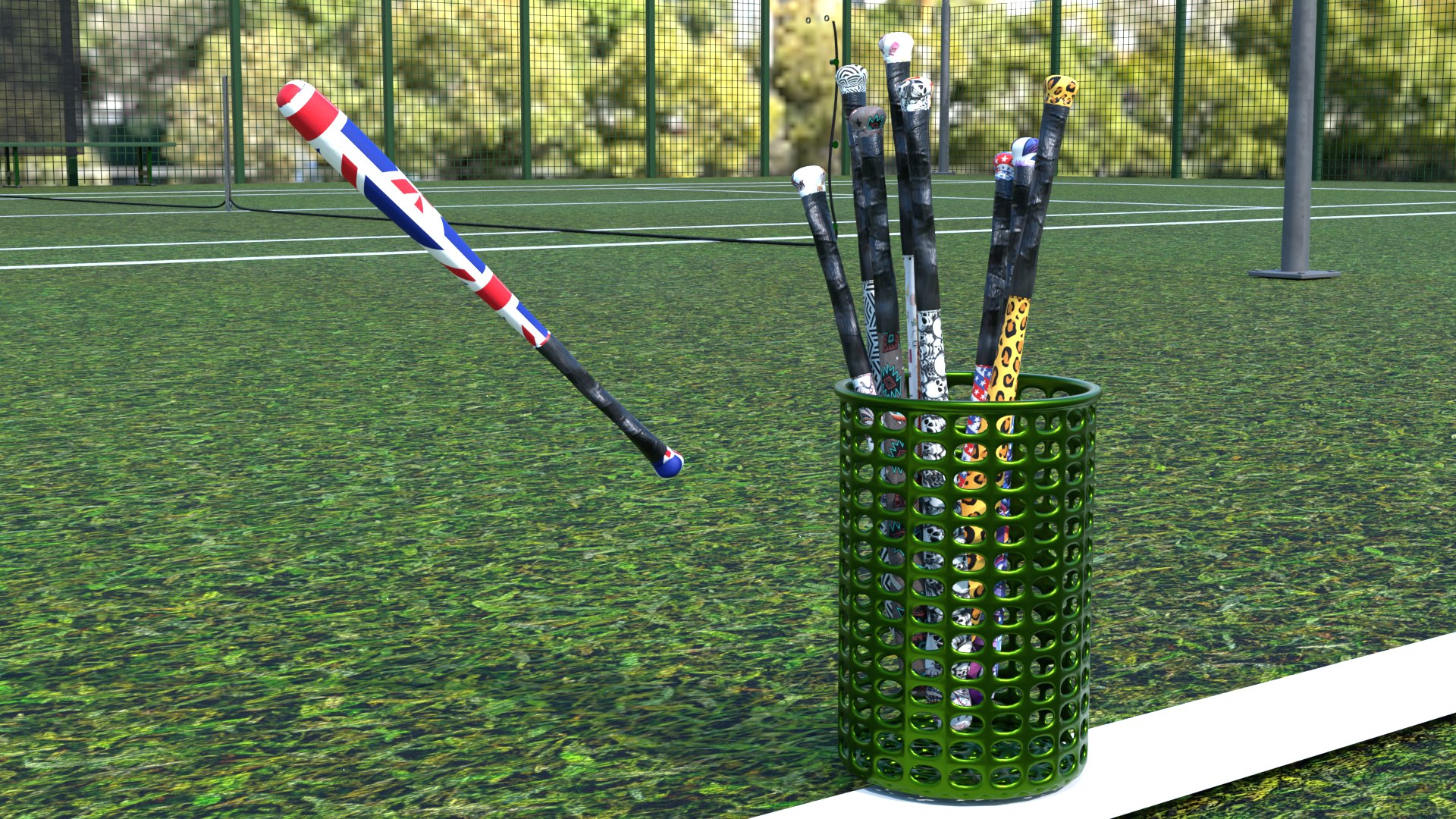 3D Baseball Bats Pack Of 10 - TurboSquid 2350064