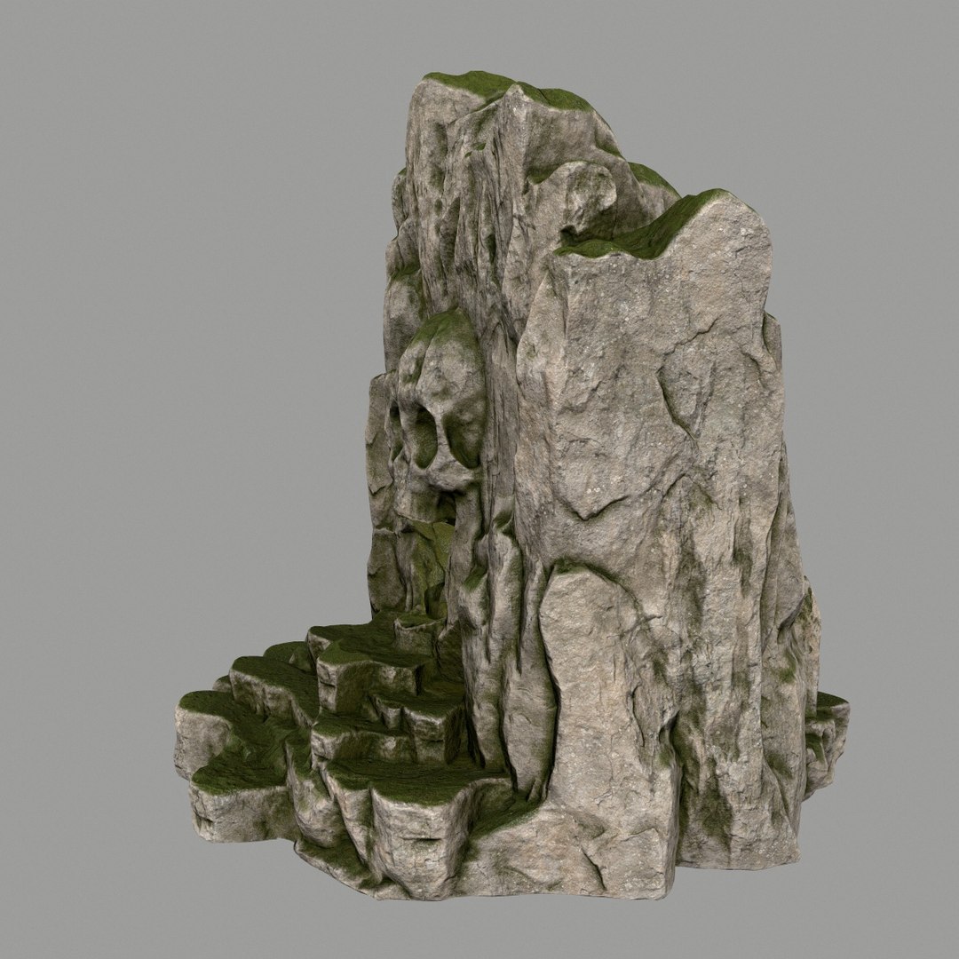 3D Skull Cave Model - TurboSquid 1345313