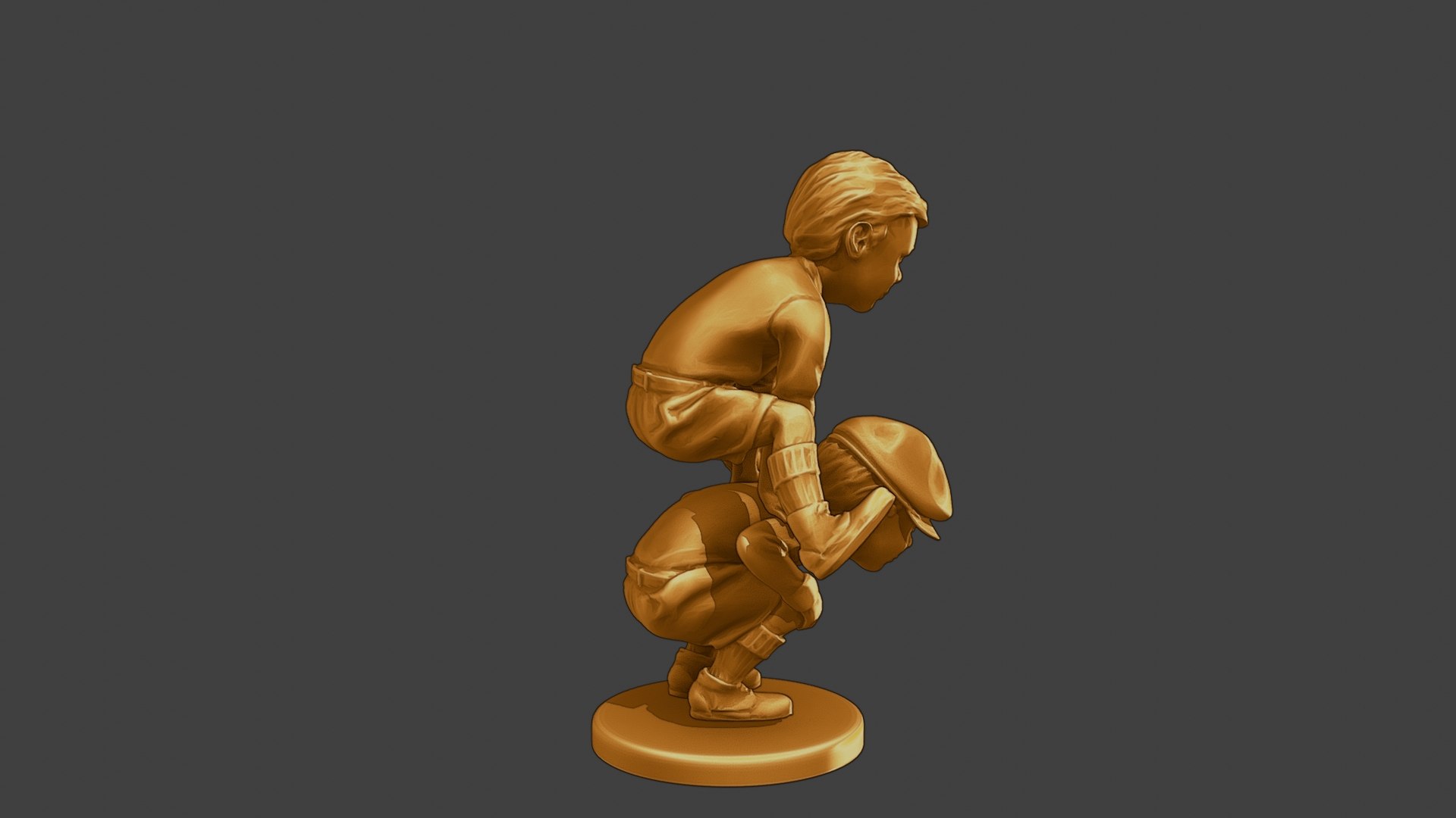 3D ww2 Casual Little Boy CLB1 0056 model - TurboSquid 1934892