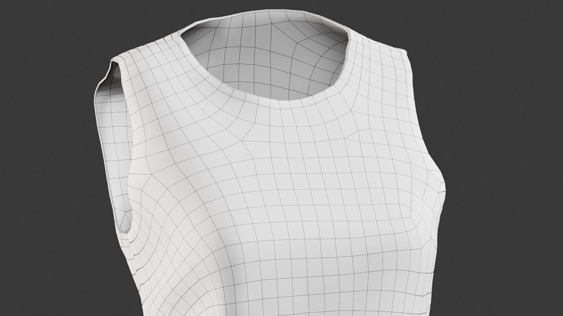 Realistic women s vest 3D - TurboSquid 1514613