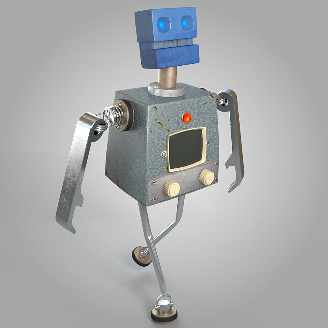V-ray Rigged Biped 3d Model