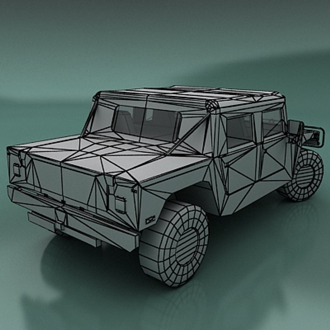 3d Vehicle H1 Model