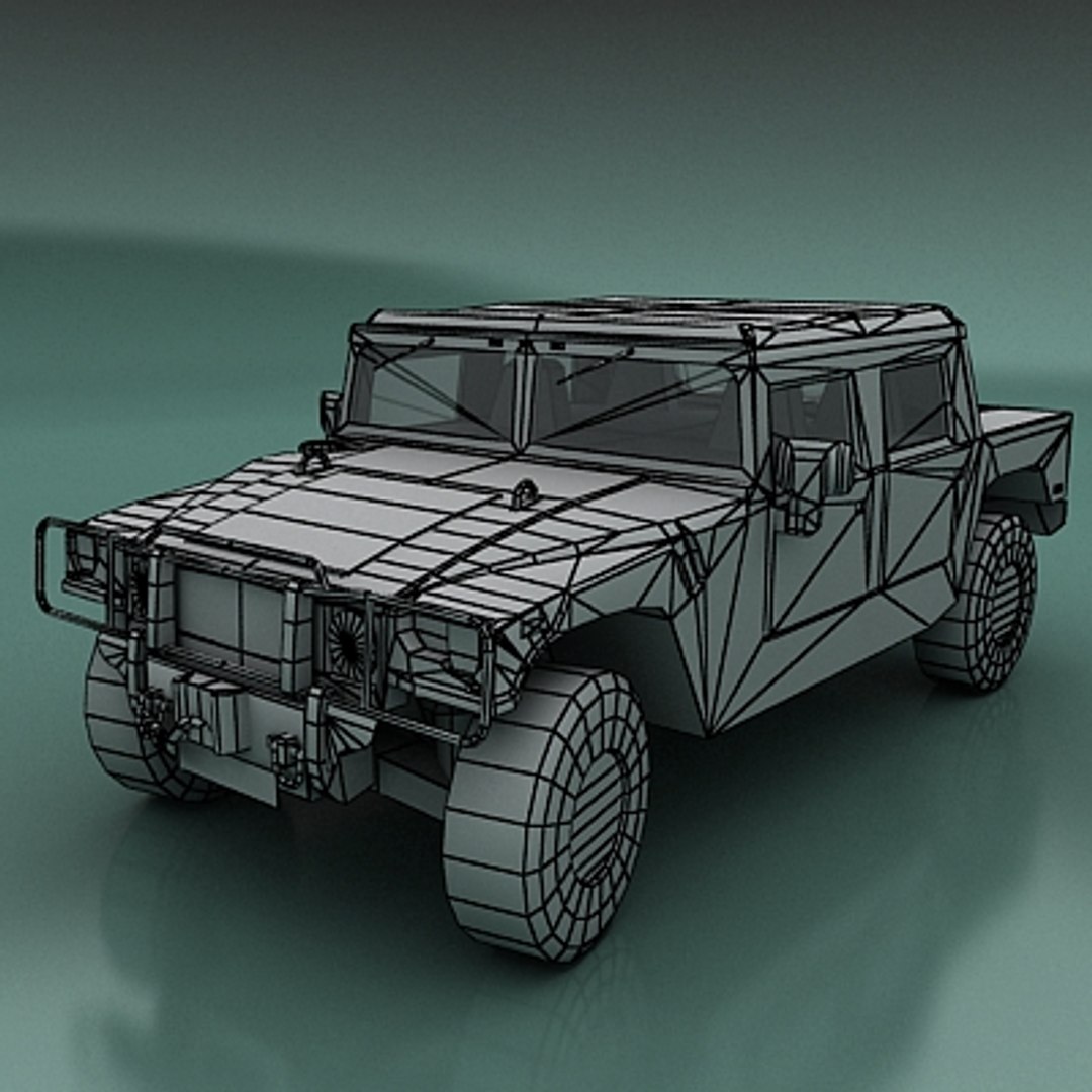 3d Vehicle H1 Model