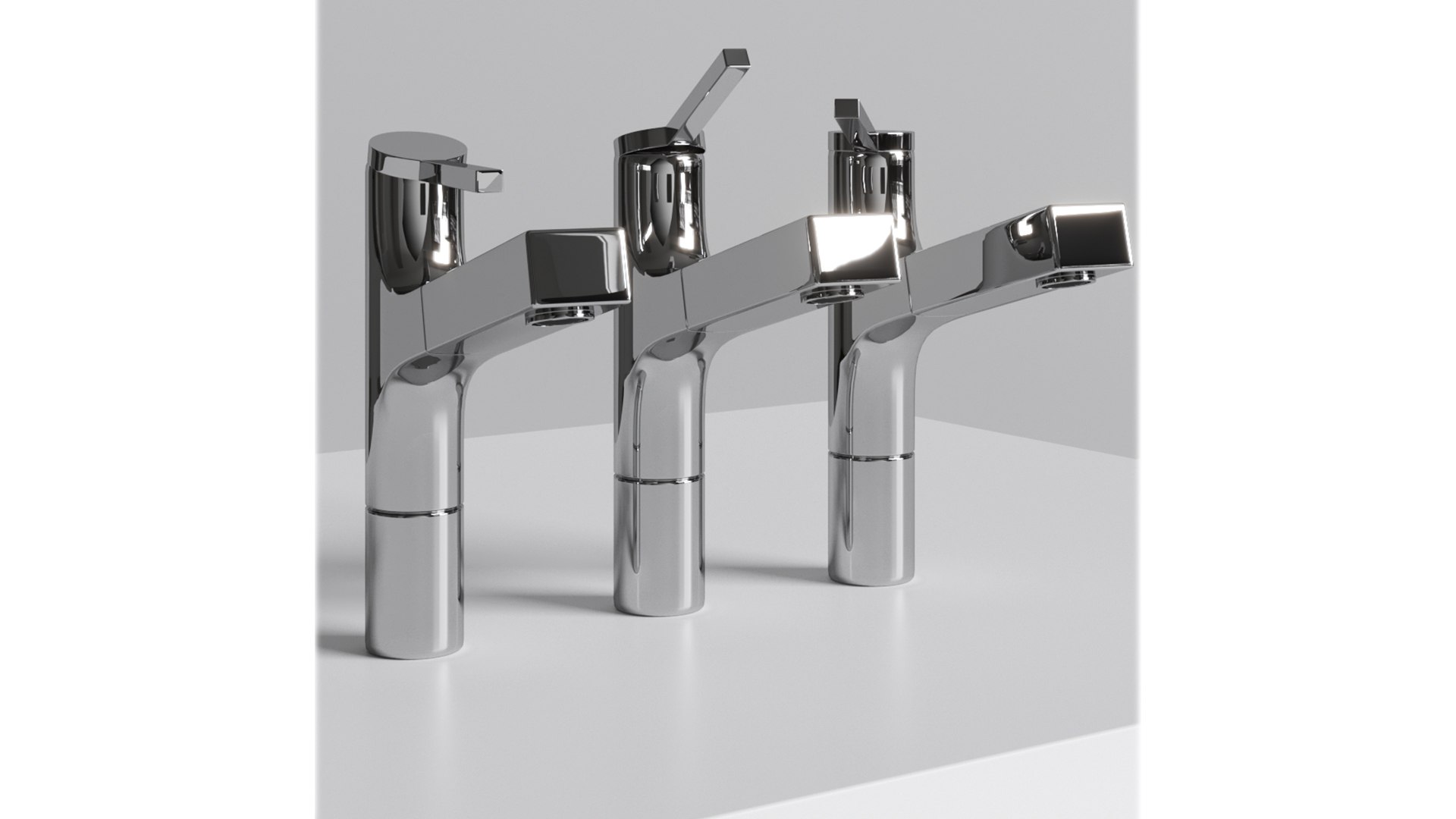 Faucet KWC AVA Lever Mixer Pull-out Aerator KWC 3D Model - TurboSquid ...