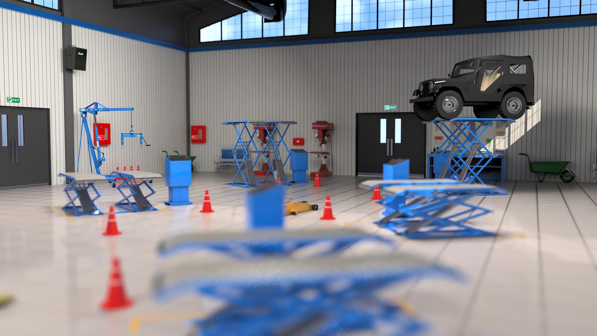 Car Service Model - TurboSquid 2226987