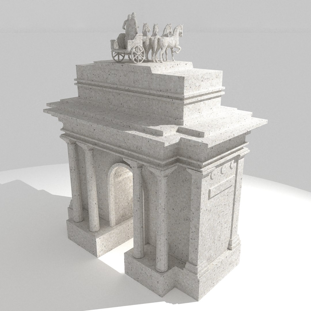 Roman Monument Model - TurboSquid 2030520