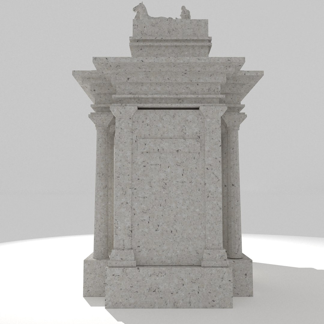 Roman Monument Model - TurboSquid 2030520
