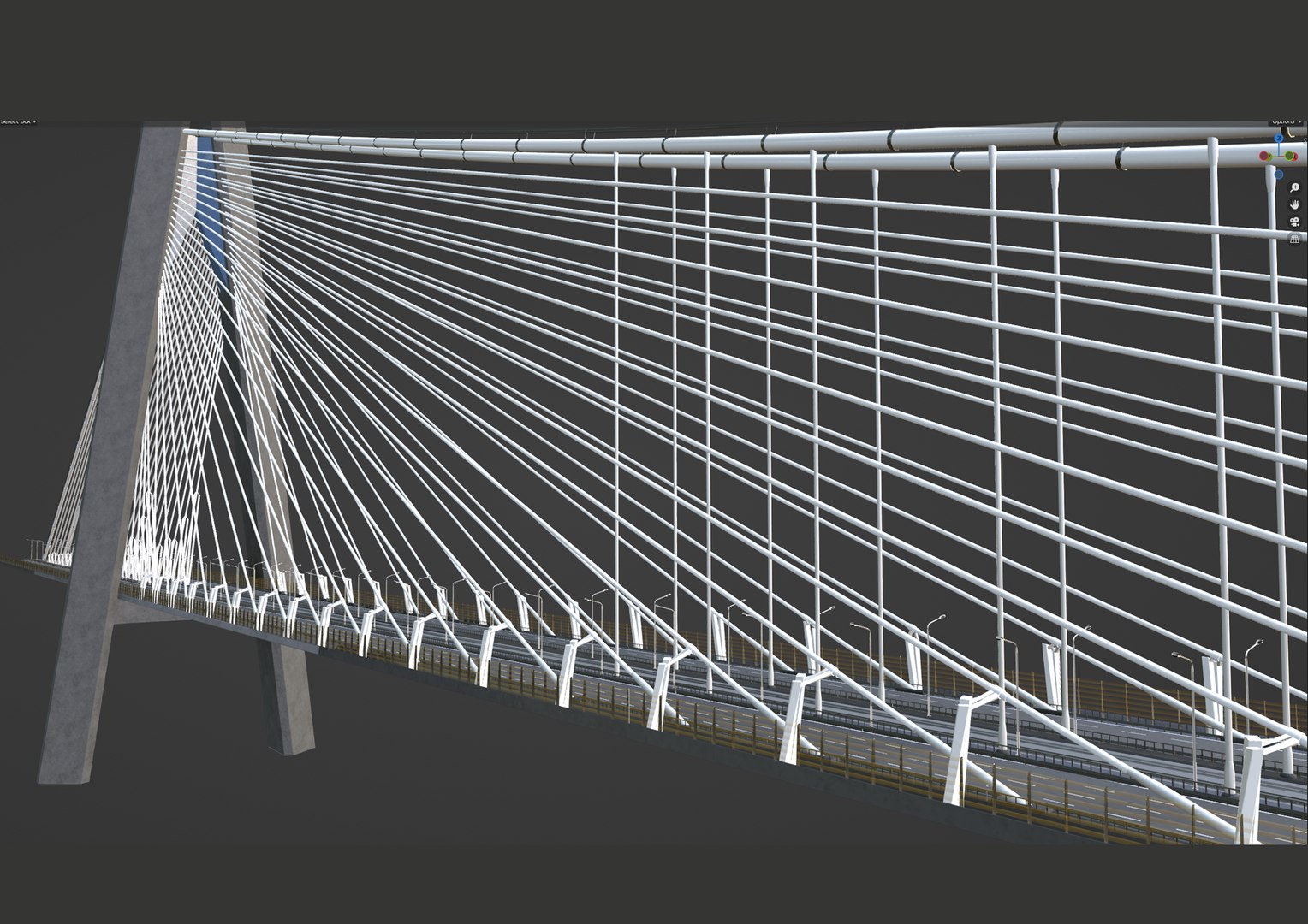 3D Yavuz Sultan Selim Bridge - TurboSquid 2011120