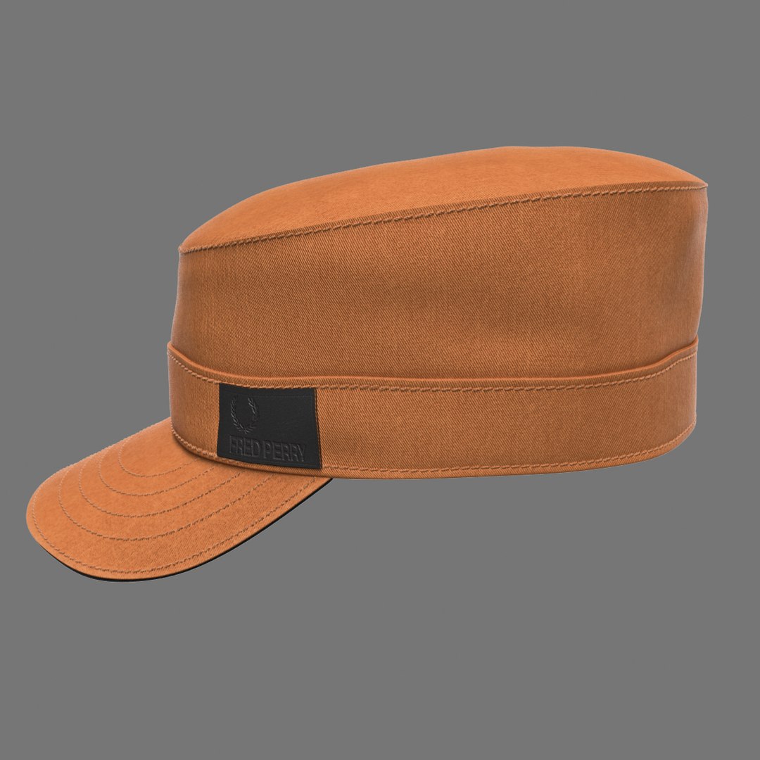 3d Military Cap Fred Perry