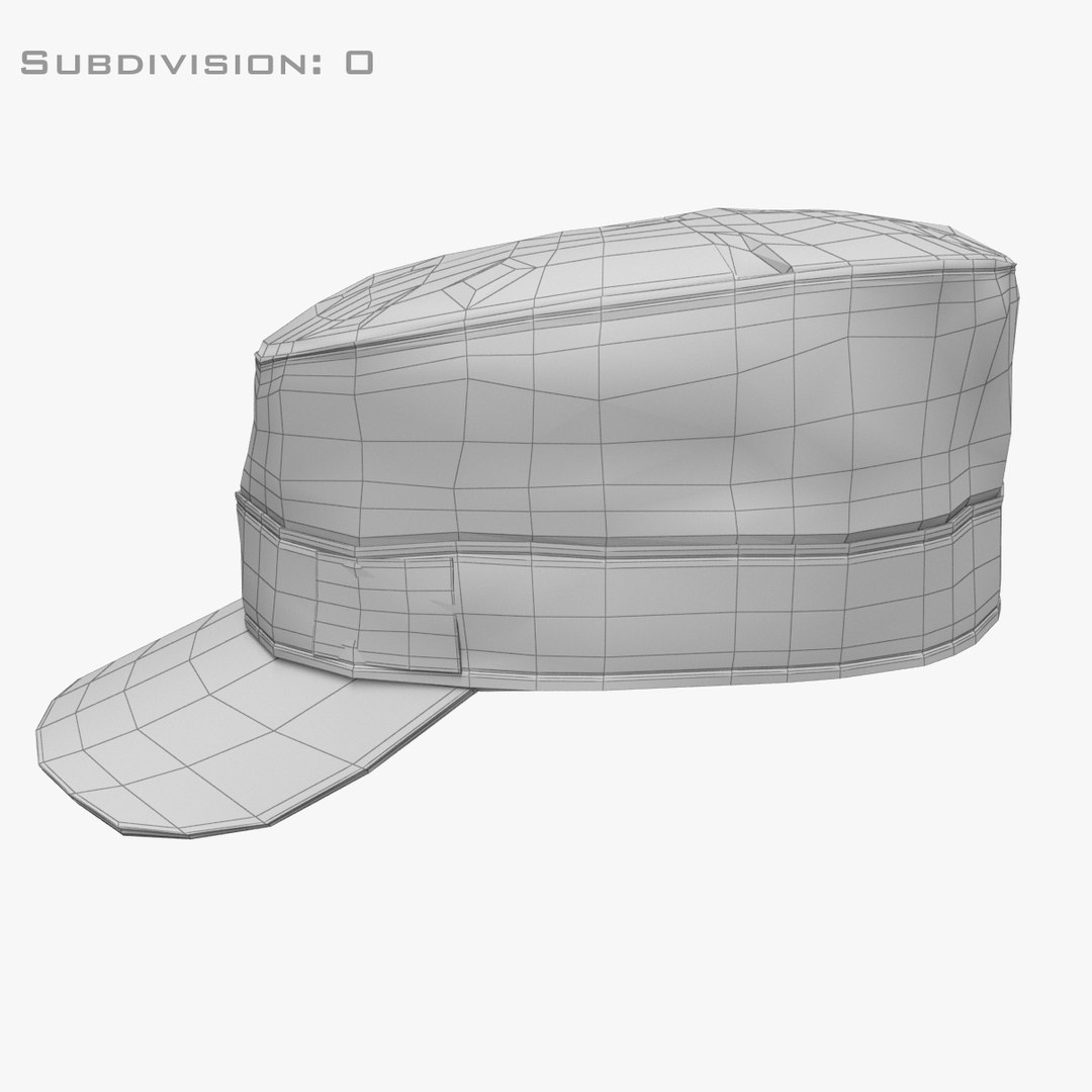 3d Military Cap Fred Perry