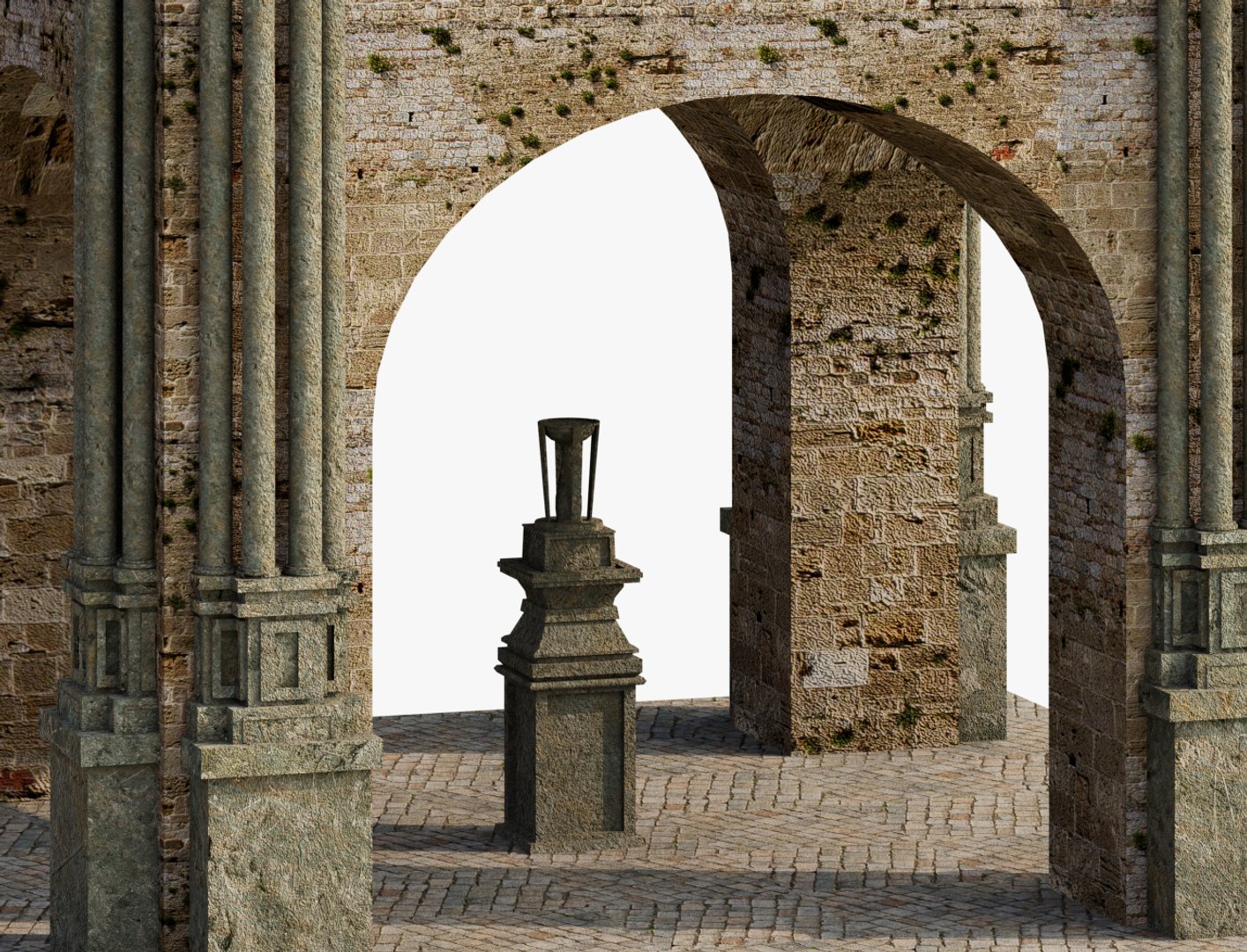 Free Fantasy Temple 3D - TurboSquid 2021936