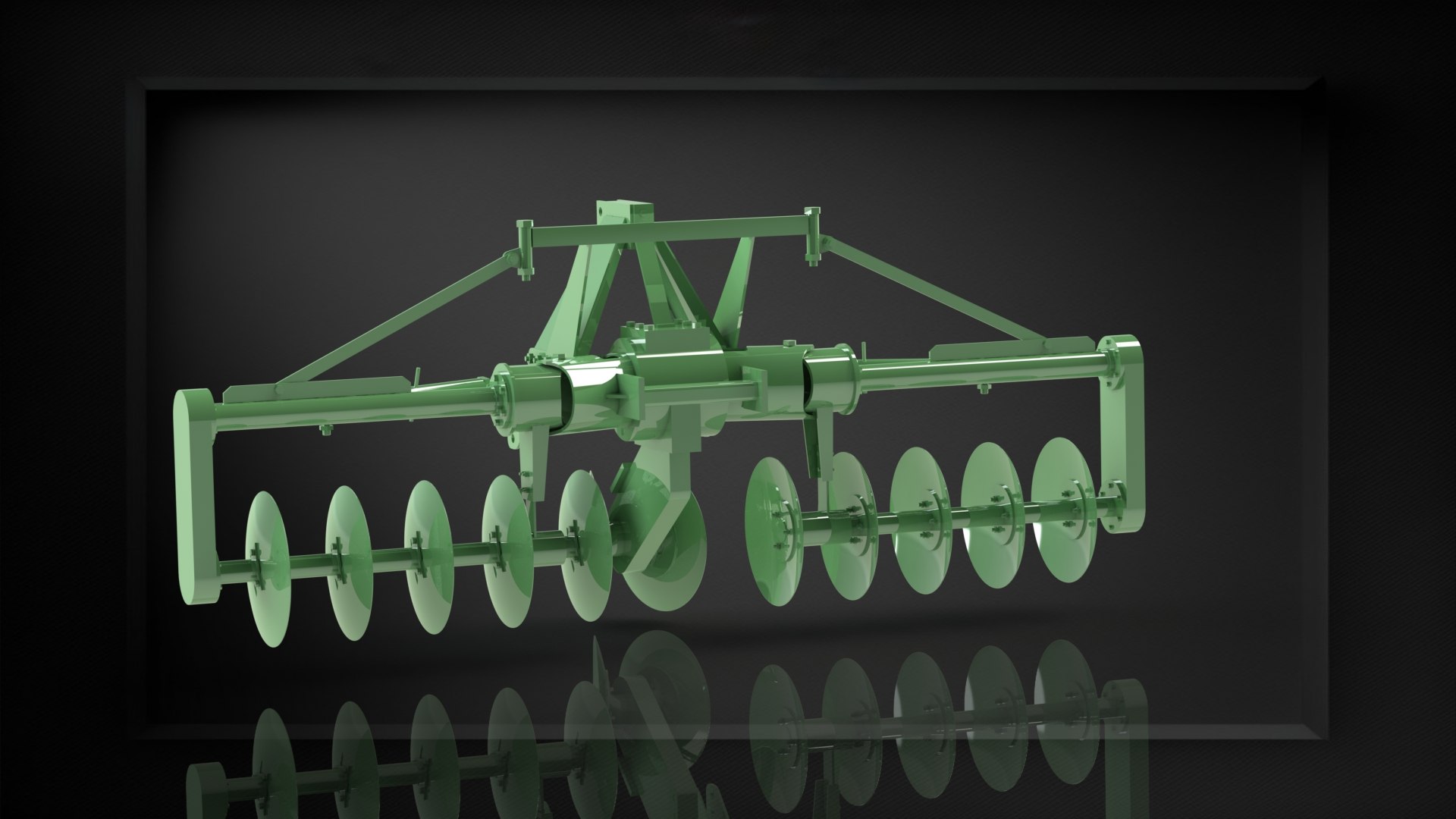 3D Model Disc Plow Design In SolidWorks - TurboSquid 2361490