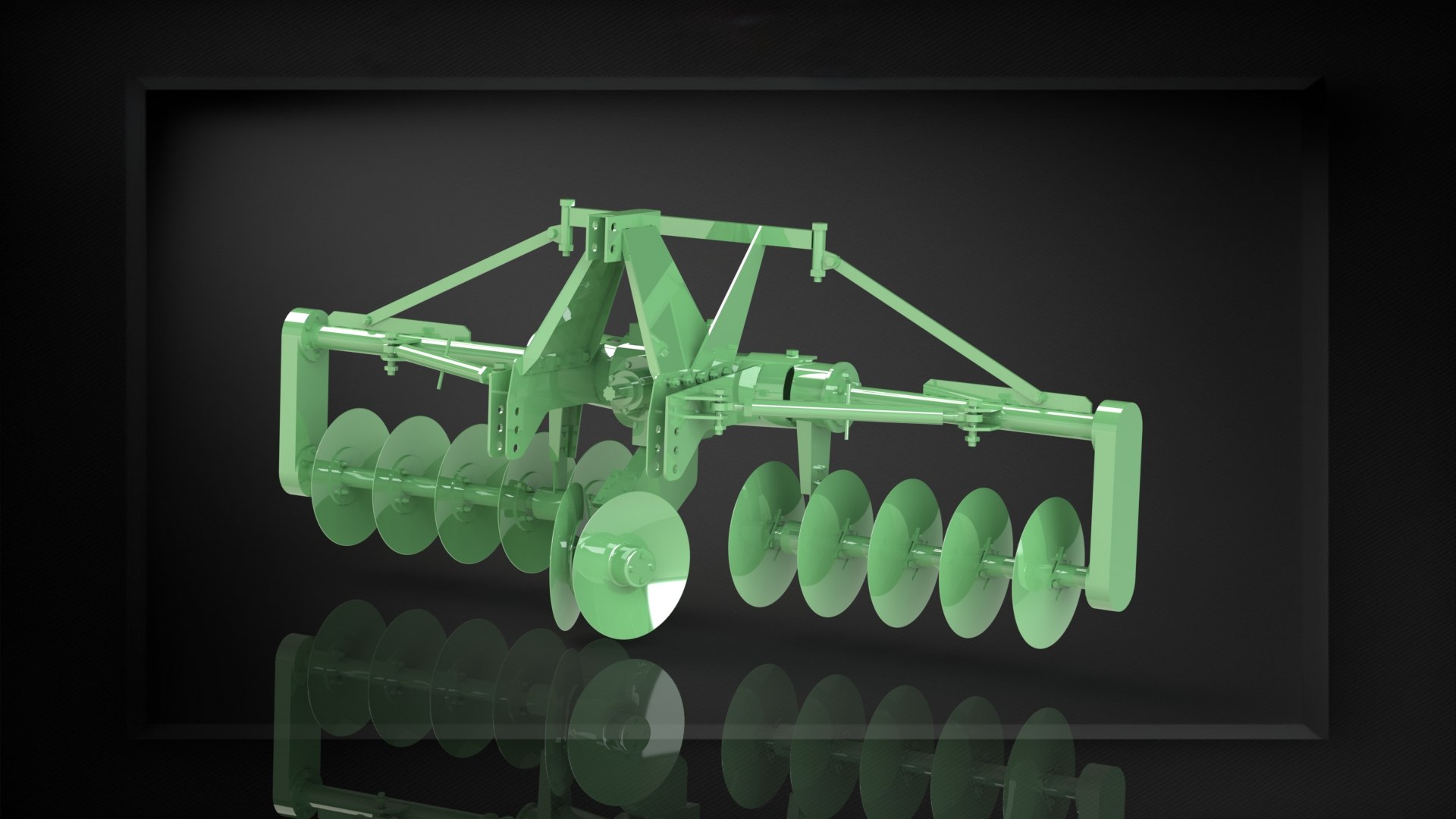 3D Model Disc Plow Design In SolidWorks - TurboSquid 2361490