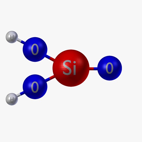 Silicic acid 3D - TurboSquid 1518273