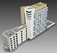 3d Model Beach Building 04