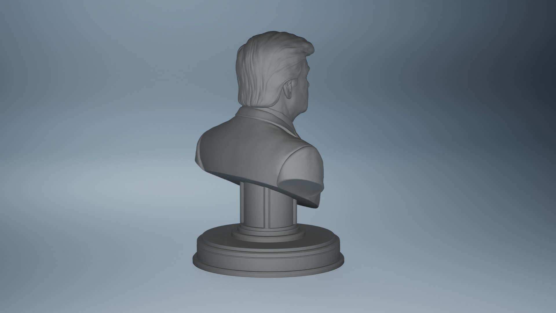 Donald Trump Statue - STL File For 3D Printing 3D Model - TurboSquid ...