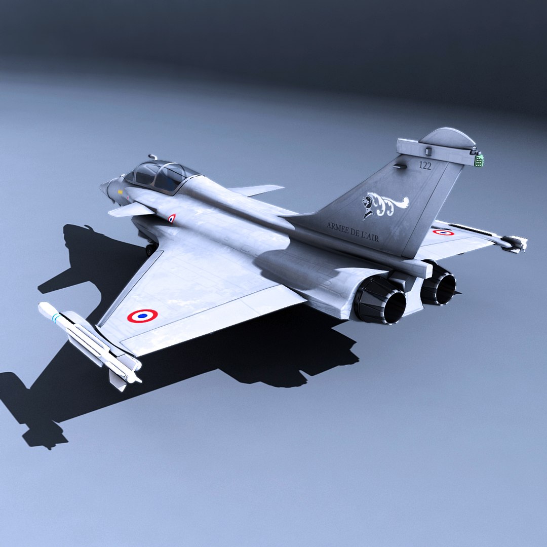 3d model fighter aircraft