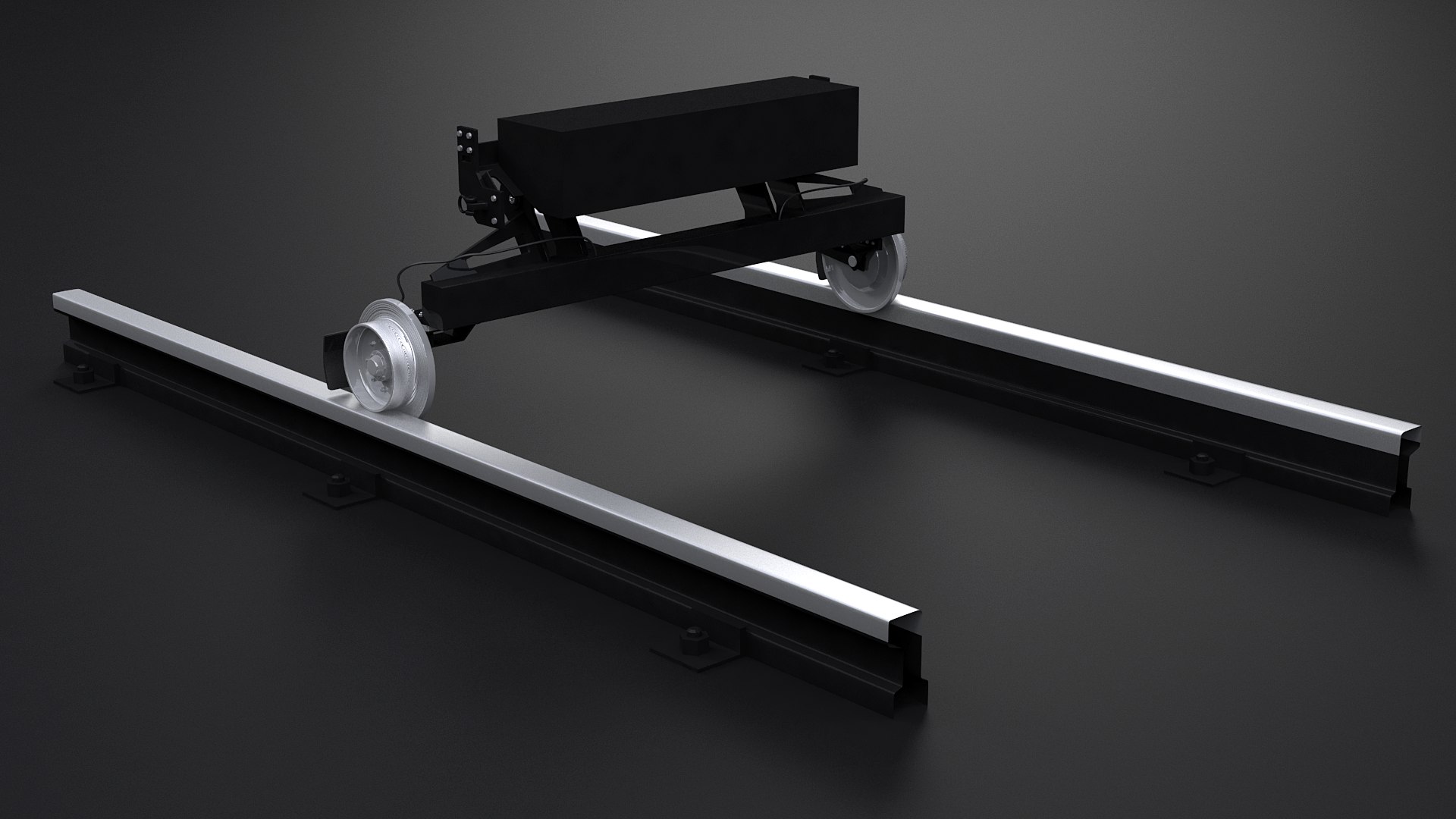 Hi-Rail System 3D Model - TurboSquid 1819845