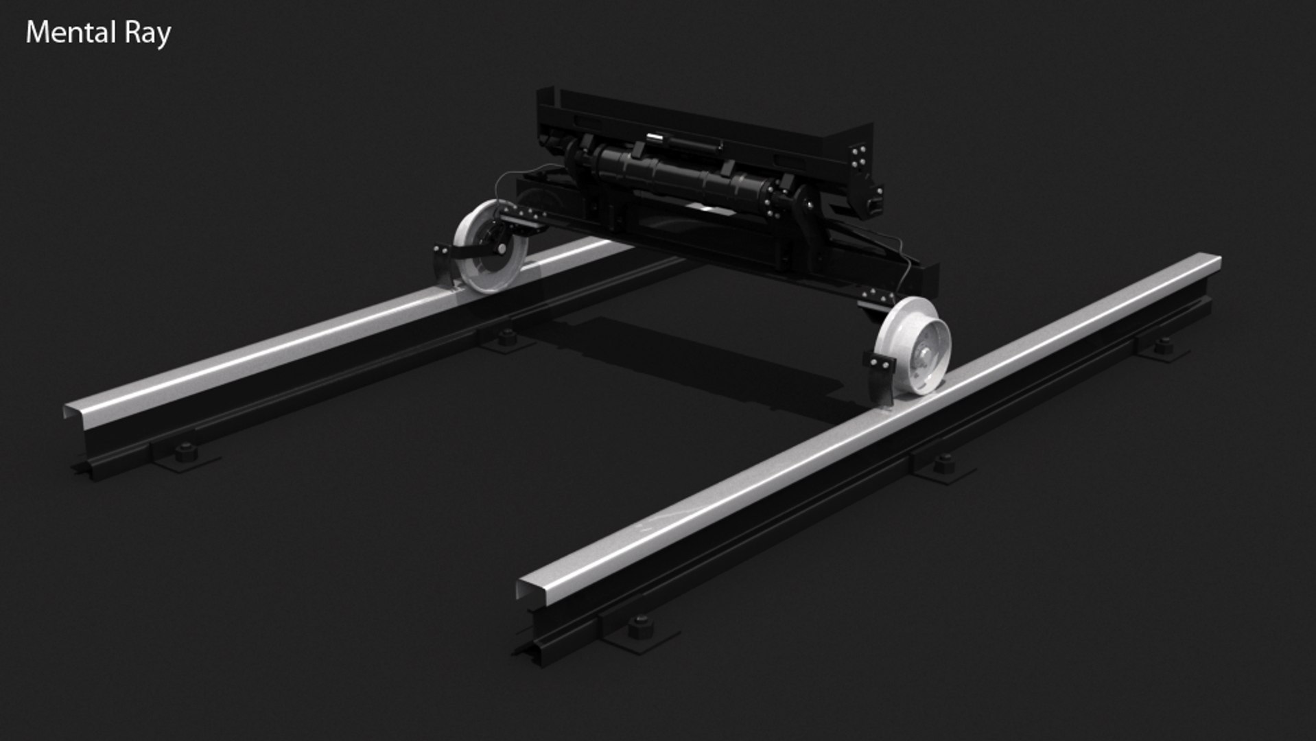 Hi-Rail System 3D Model - TurboSquid 1819845