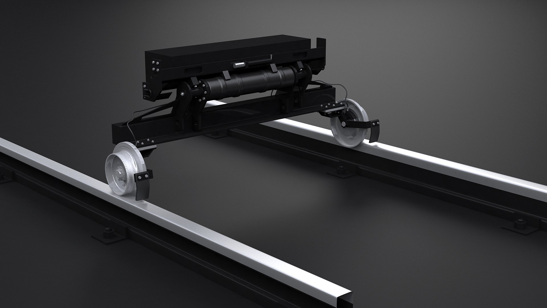 Hi-Rail System 3D Model - TurboSquid 1819845