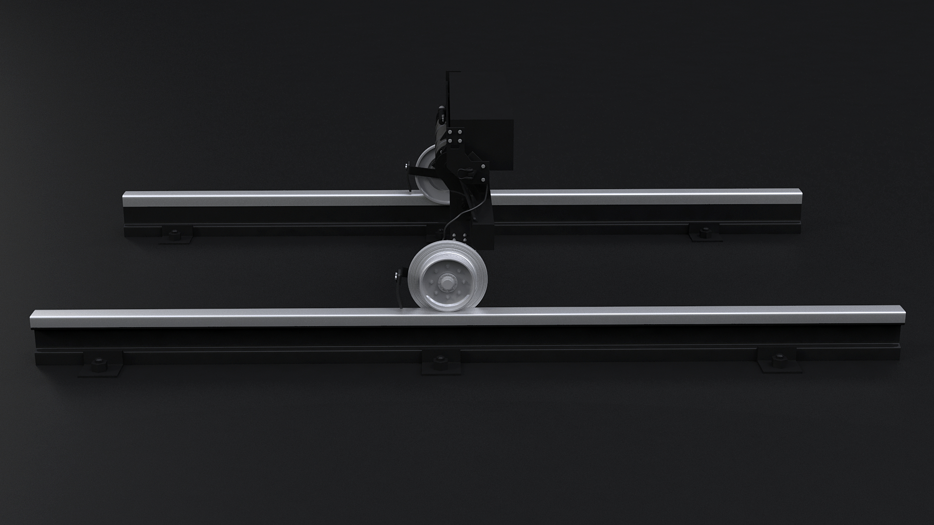 Hi-Rail System 3D model - TurboSquid 1819845