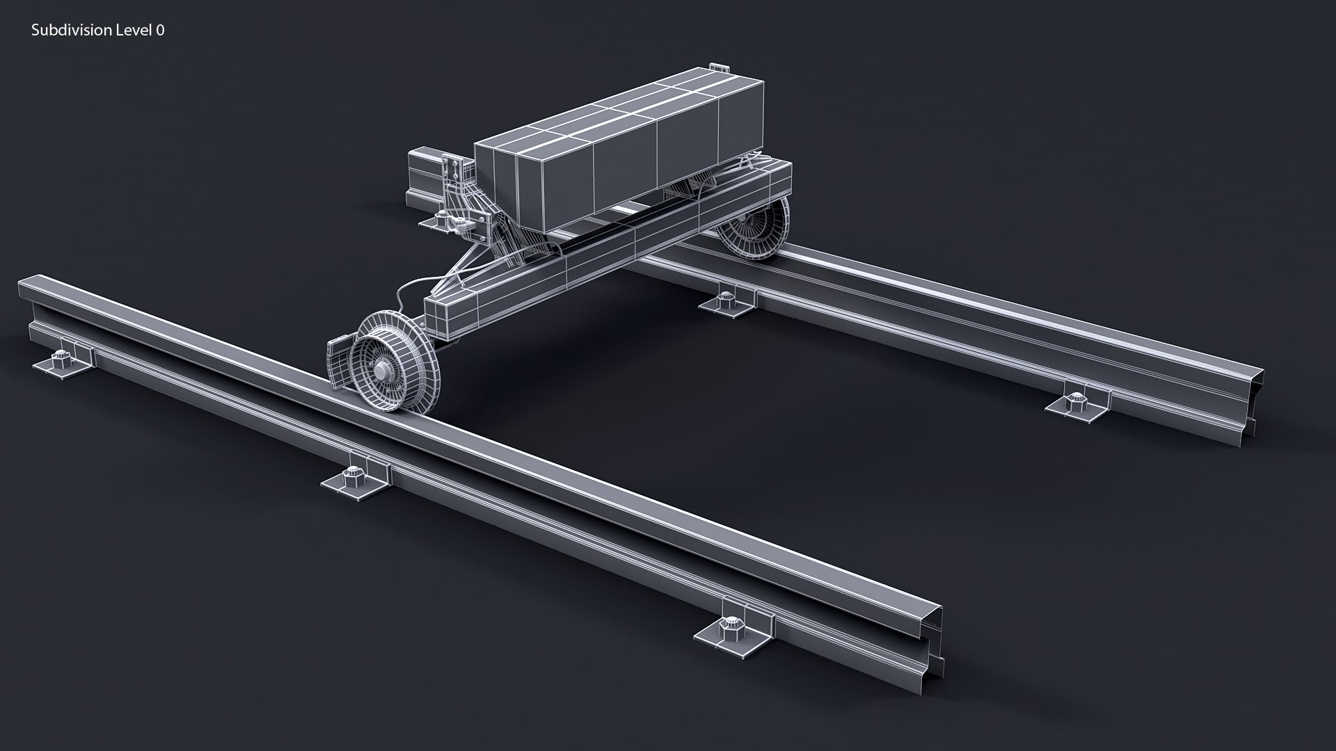 Hi-Rail System 3D Model - TurboSquid 1819845