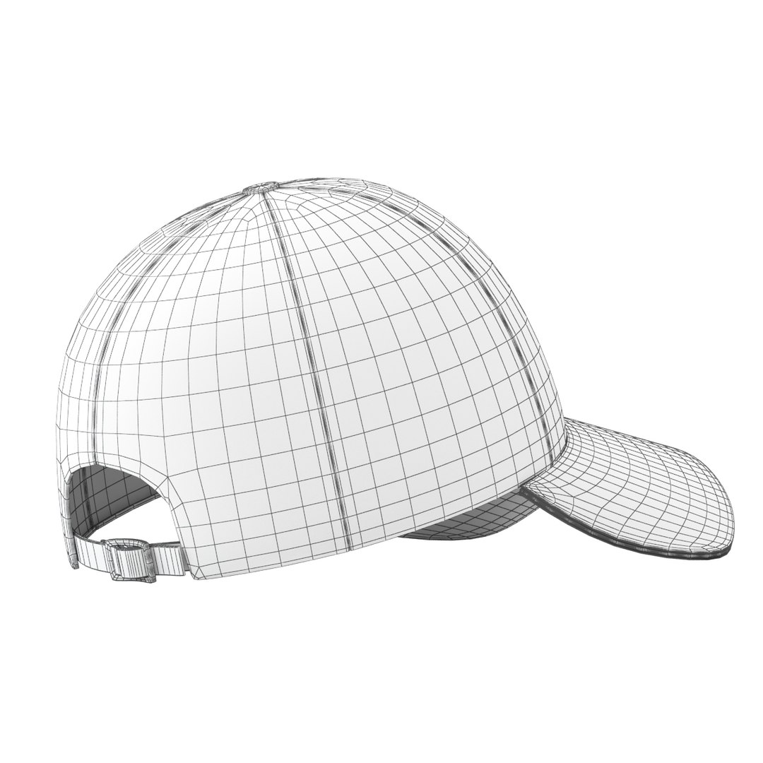 Baseball Cap Ball 3D Model - TurboSquid 1496675