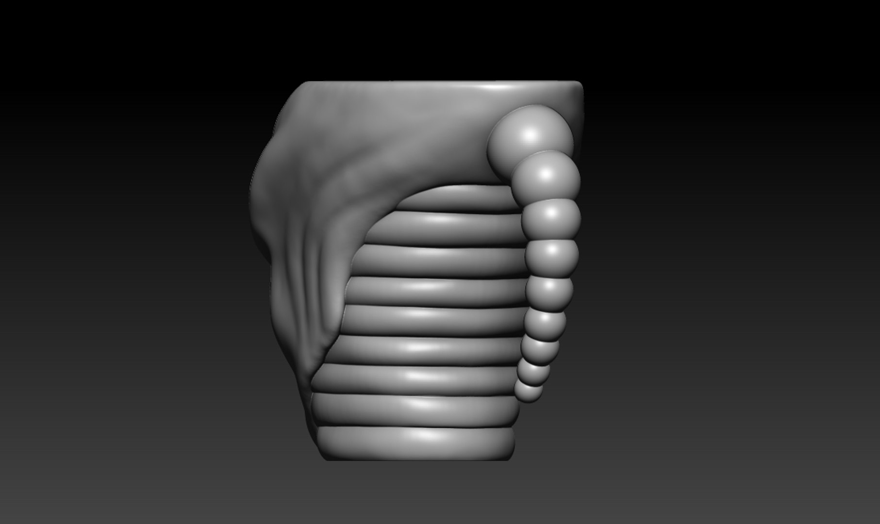 3d Print Alien Head Mug 3D Model - TurboSquid 1714703