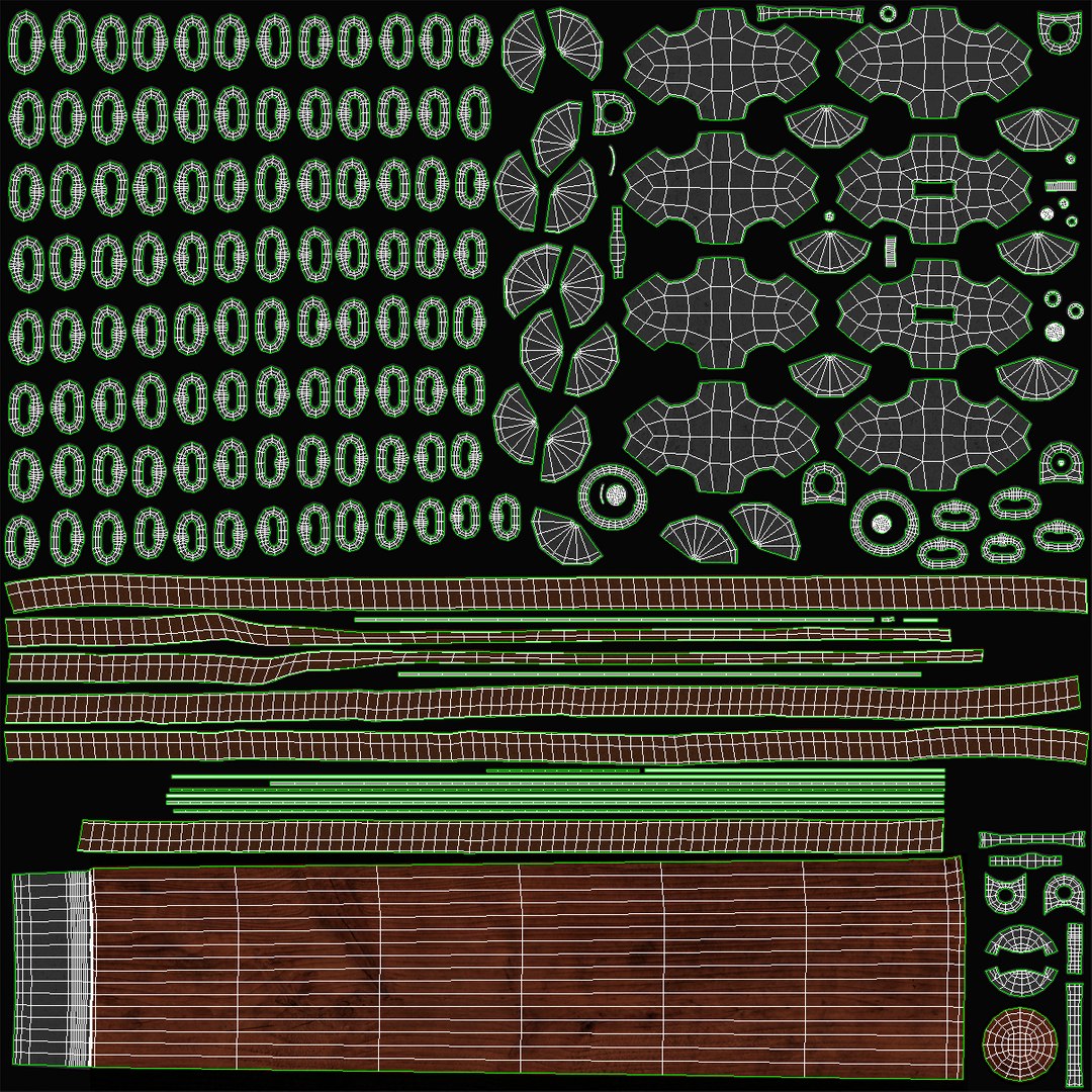 ball chain flail modeled 3d model