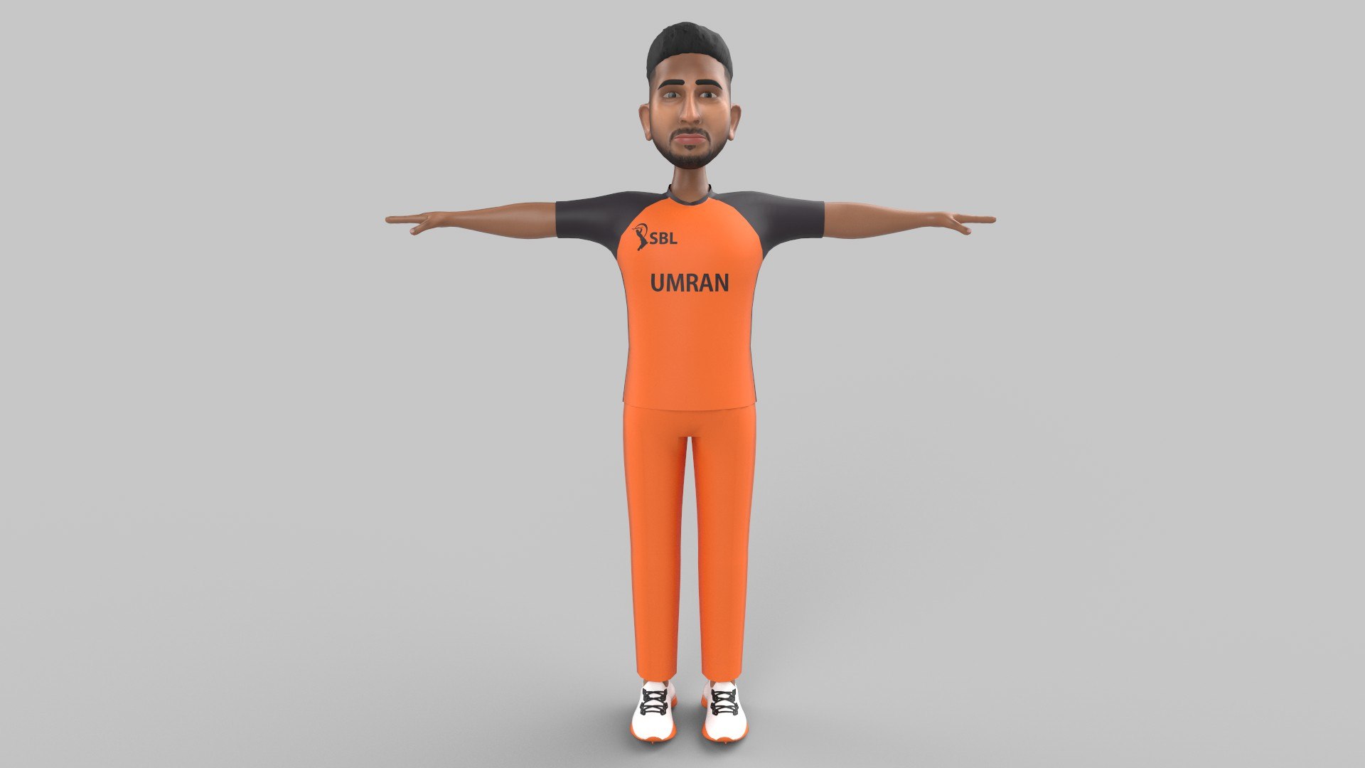 3D Umran Malik - TurboSquid 2089463