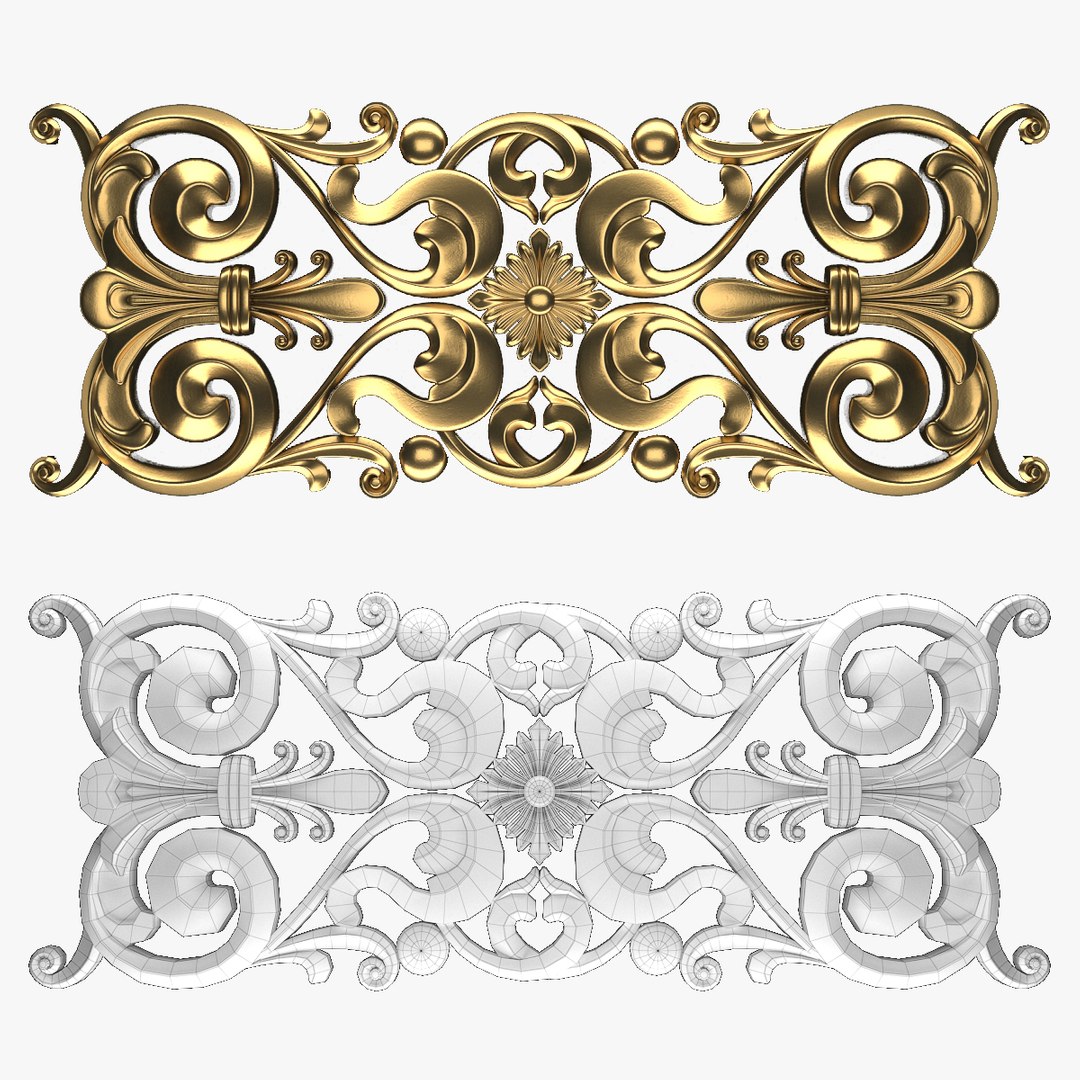 3D Model Ornament 100 - TurboSquid 2129815