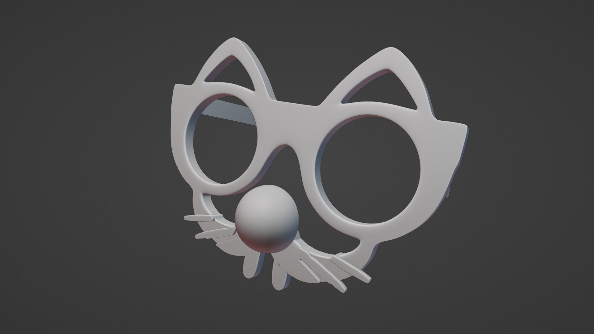 Cat Glass 3D Model - TurboSquid 2181574
