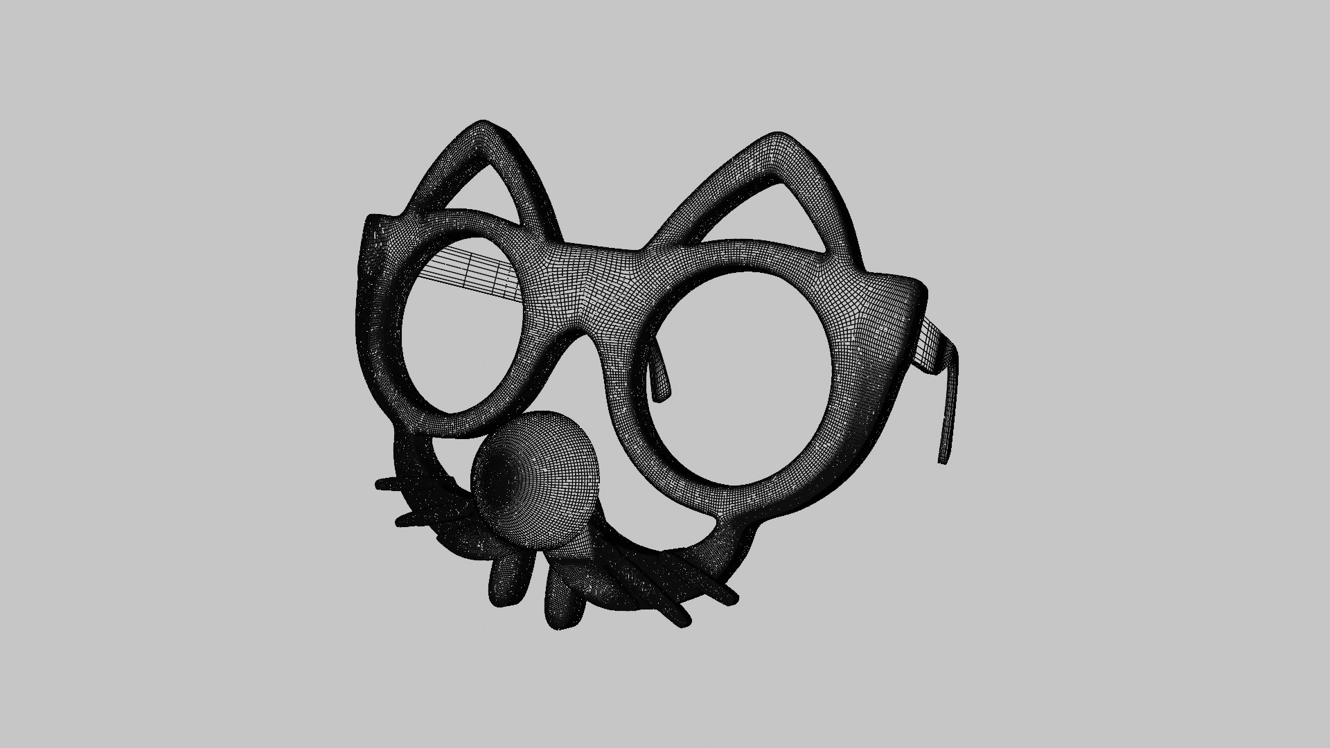 Cat Glass 3D Model - TurboSquid 2181574