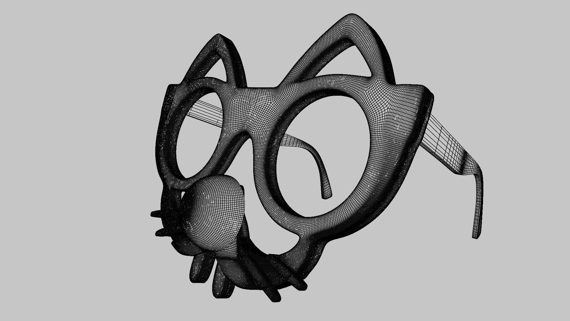 Cat Glass 3D Model - TurboSquid 2181574